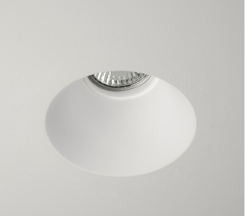 Astro blanco round fixed plaster design inbouwspot - DE ROOY DESIGN